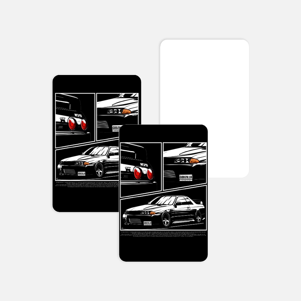 Jual Photocard - Set of 3 JDM Legends skyline gtr r32 | Shopee Indonesia