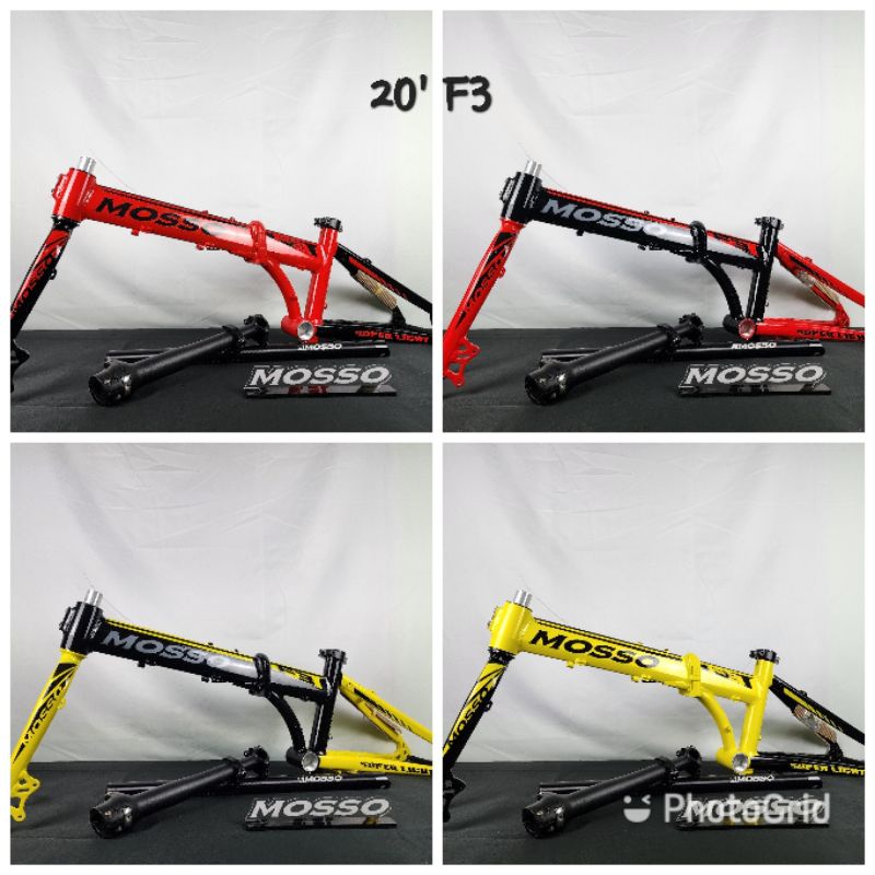 Jual Frame Fork Mosso F3 Seli Folding Lipat 16 + 20 inch Disc | Shopee ...