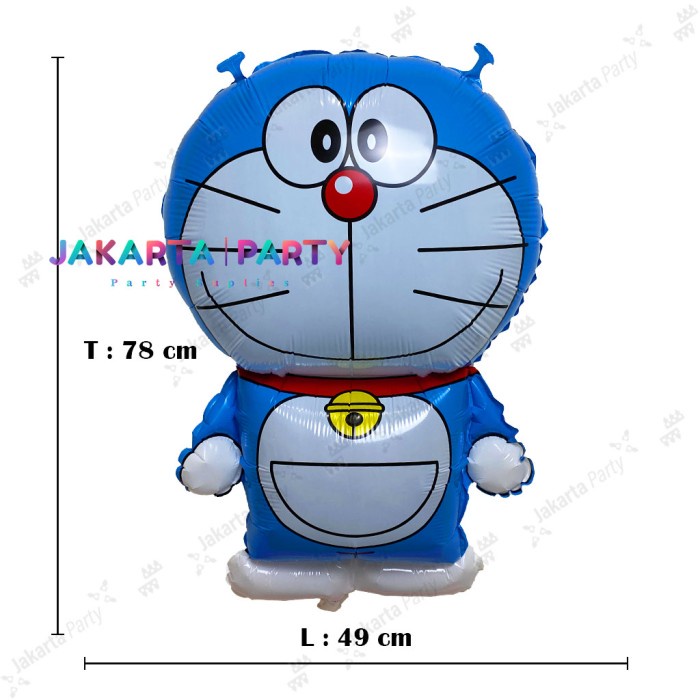 Jual Balon Karakter Doraemon / Balon Plastik Doraemon / Balon Doraemon ...