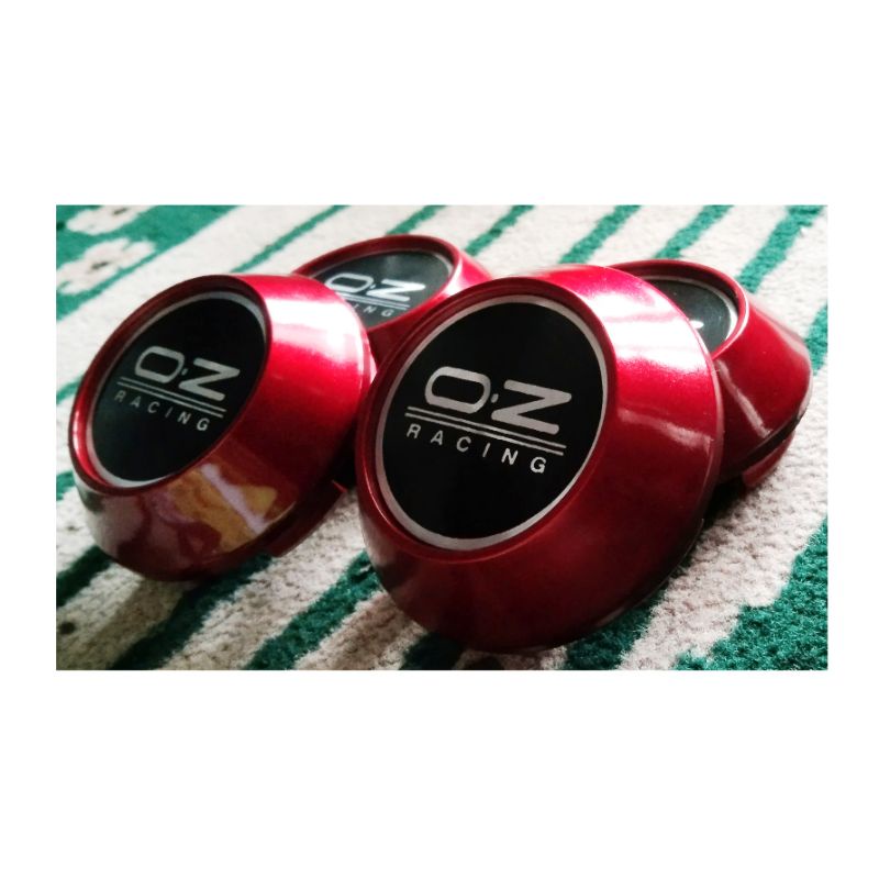 Jual Dop Center Velg OZ Racing Variasi Kerucut Merah 6,8cm | Shopee ...