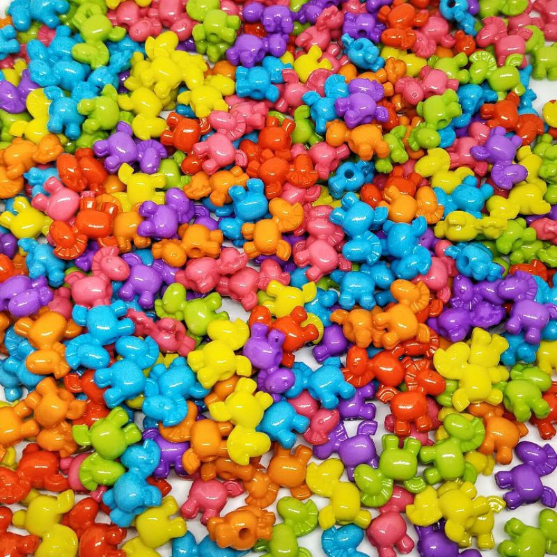 Jual Manik Aneka Bentuk Manik Doff Tua Kuda Poni Bunny Bintang Mote ...