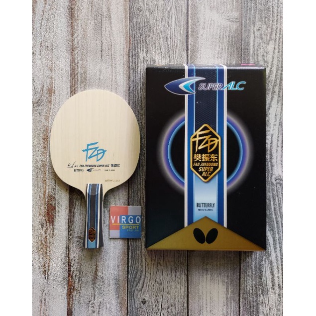 Jual Butterfly Fan Zhendong Super Alc kayu blade bat bet pingpong 100%ORIGINAL | Shopee Indonesia