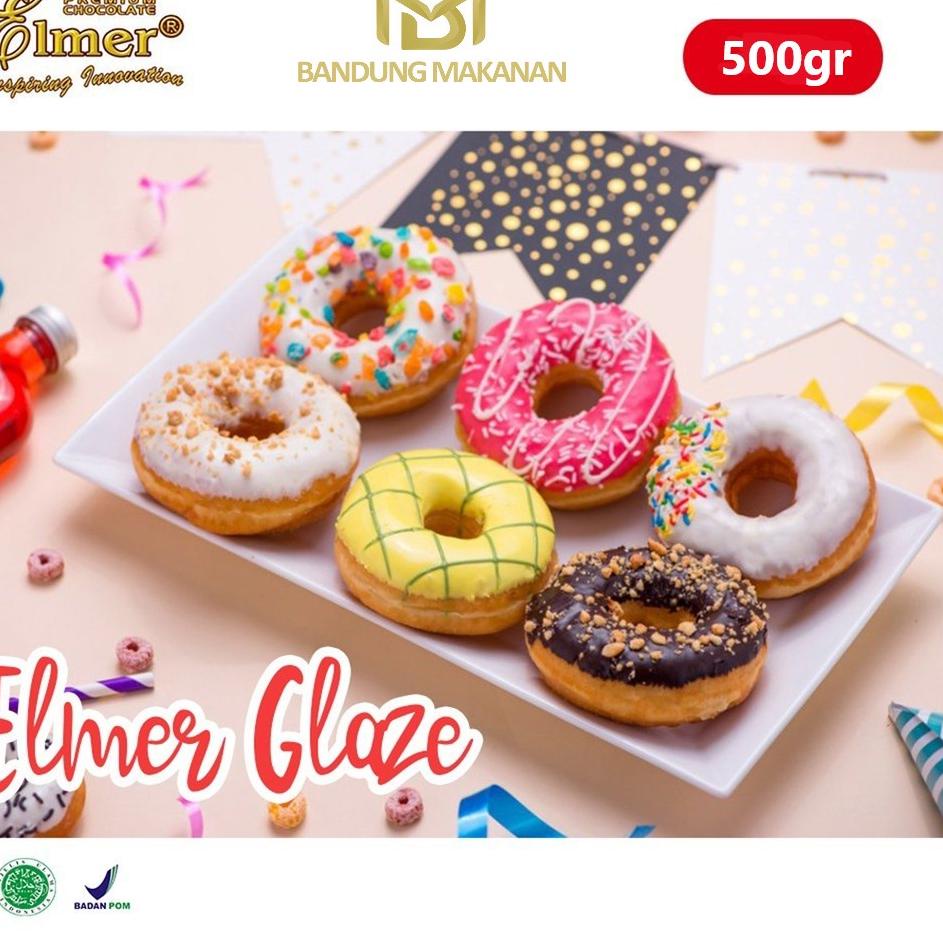 Jual Hot Item--Elmer Dipglaze topping donat - 500gr | Shopee Indonesia