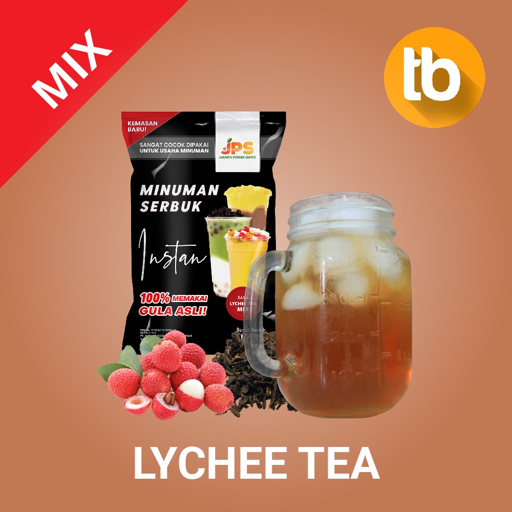 Jual JPS Powder Bubuk Minuman Serbuk Instan Rasa Lychee Tea / Teh Leci ...