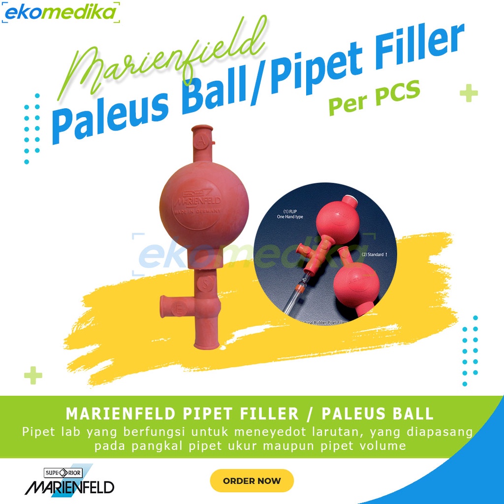 Jual Rubber Bulb / Pipet Filler Superior Germany Marienfeld Paleus Ball ...