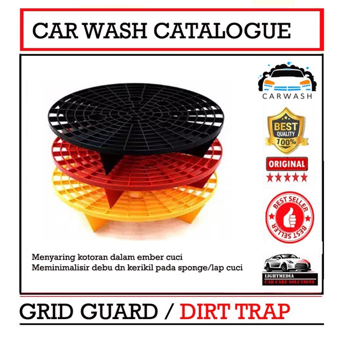 Jual GRID GUARD SARINGAN KOTORAN EMBER / GRID GUARD CUCI MOBIL | Shopee ...