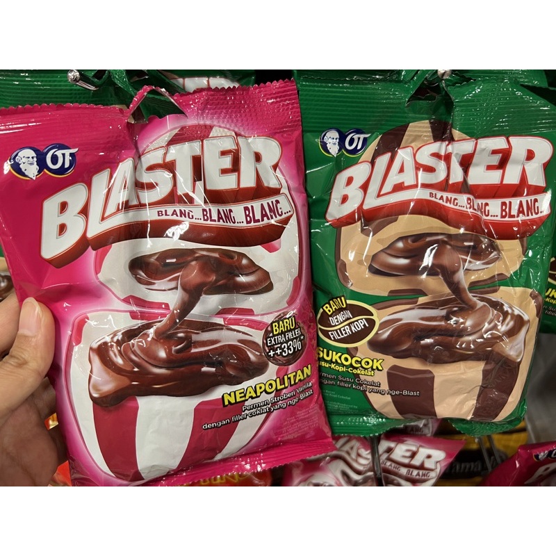 Jual Permen Blaster Choco/ Neapolitan sack | Shopee Indonesia