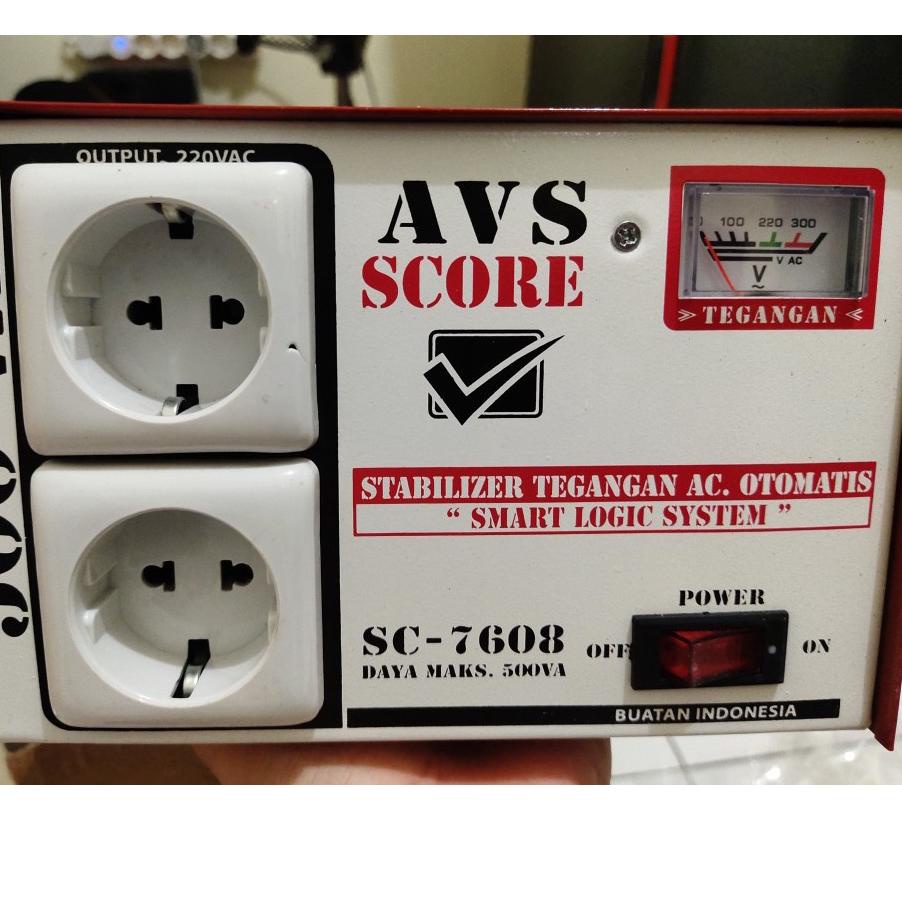 Jual Get It Now--SCORE AVS 500V Stabilizer Alat Untuk Menstabilkan ...