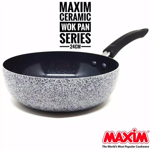 Jual Maxim Neostone Deep Wok Anti lengket 24cm | Shopee Indonesia
