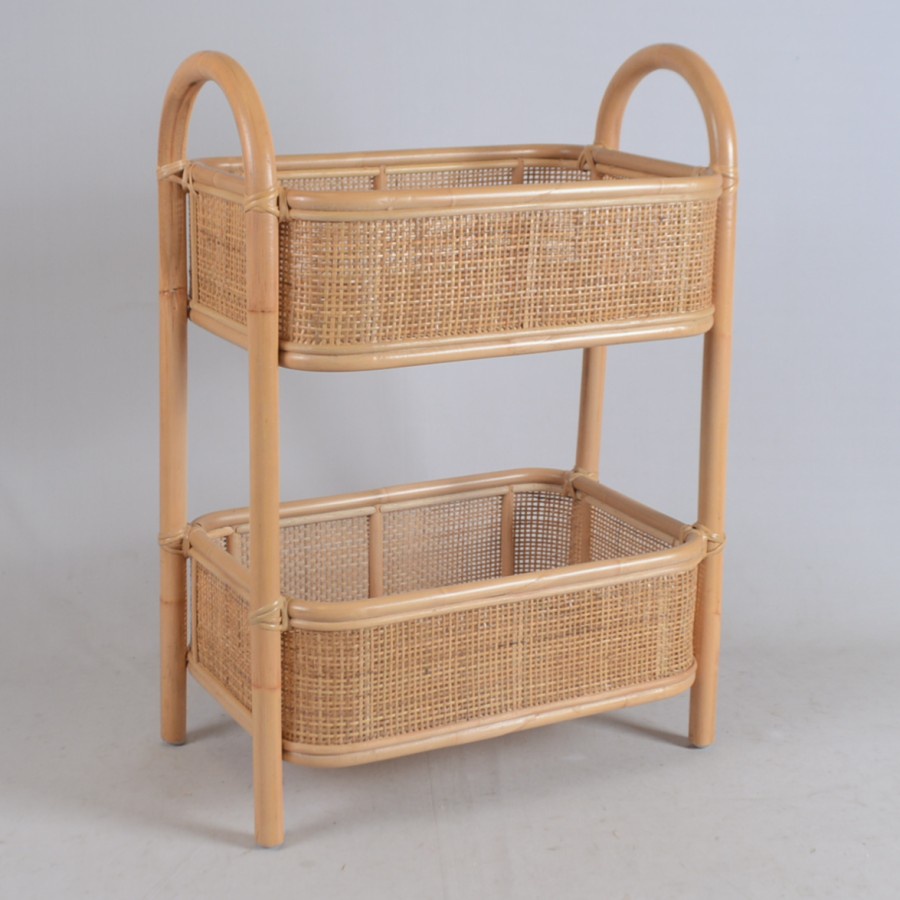 Jual Rak Rotan Susun Nine Square / Ract Rattan Shelf RCFU 22191 rak ...