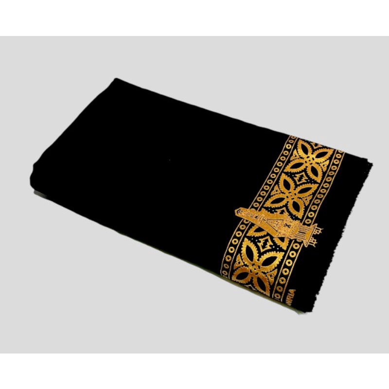 Jual SARUNG TORAJA HITAM UKURAN 120X85cm sarung toraja hitam| Sarung ...