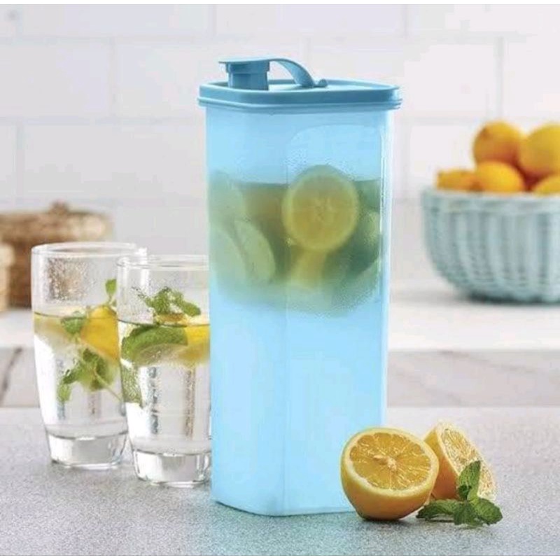Jual slim line 2 liter tupperware / tempat minum 2 l / tupperware 2 ...