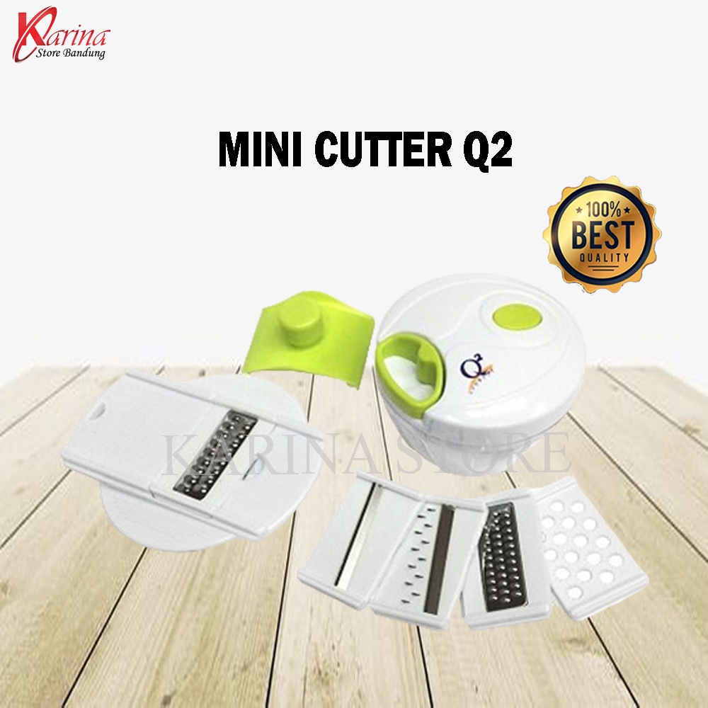Jual Mini Cutter Q2 P-202 BLENDER TANPA LISTRIK PISAU PEMOTONG PRAKTIS ...