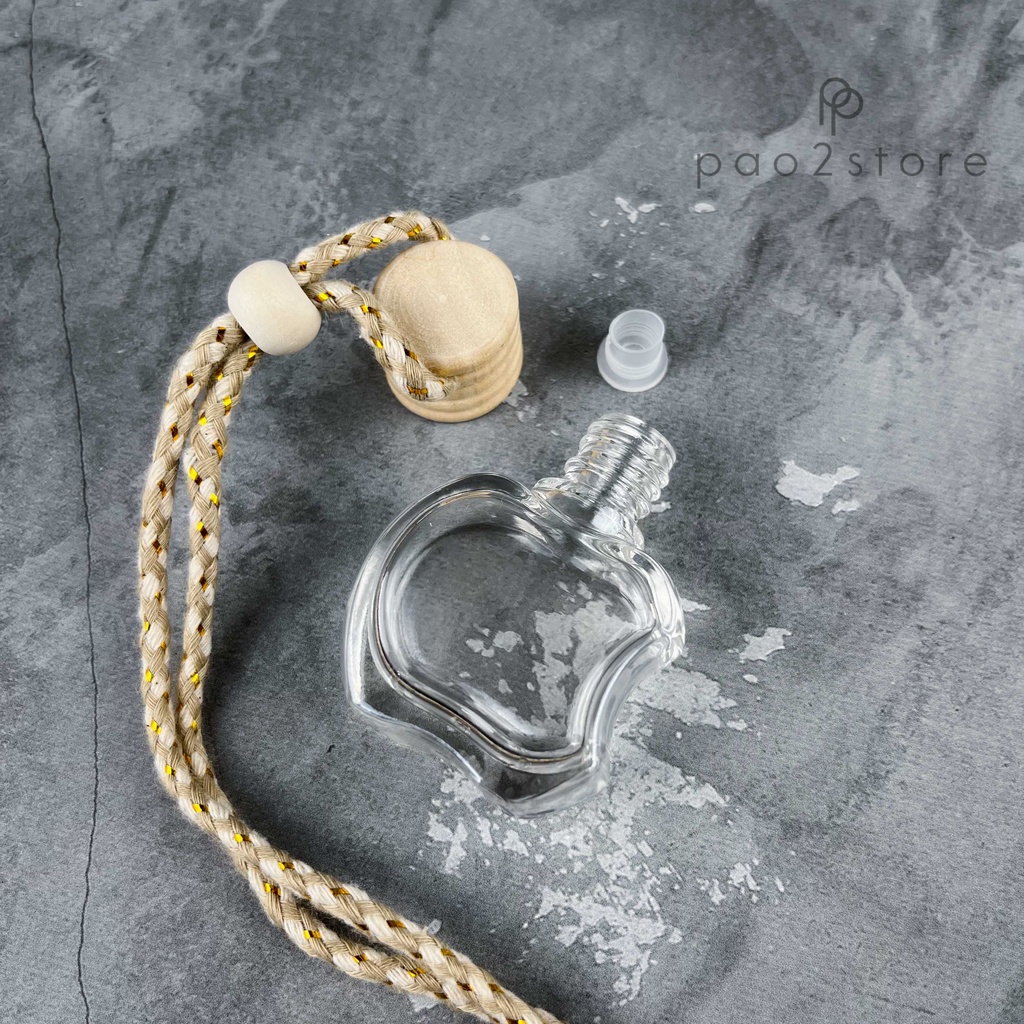 Jual Botol Car Diffuser / Parfum Mobil Gantung Kaca (Kosong) | Shopee ...