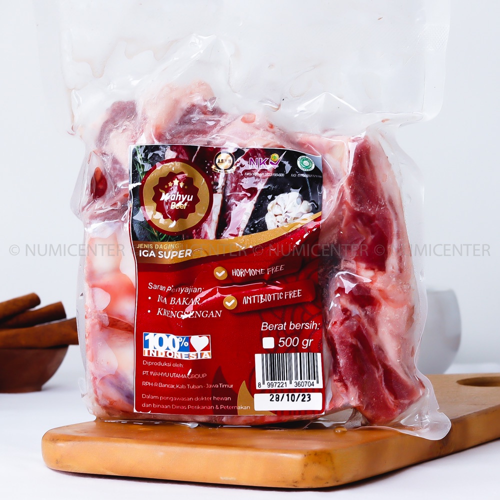 Jual Daging Sapi Iga Super Organik Halal Wahyu Beef - Green Poultry ...