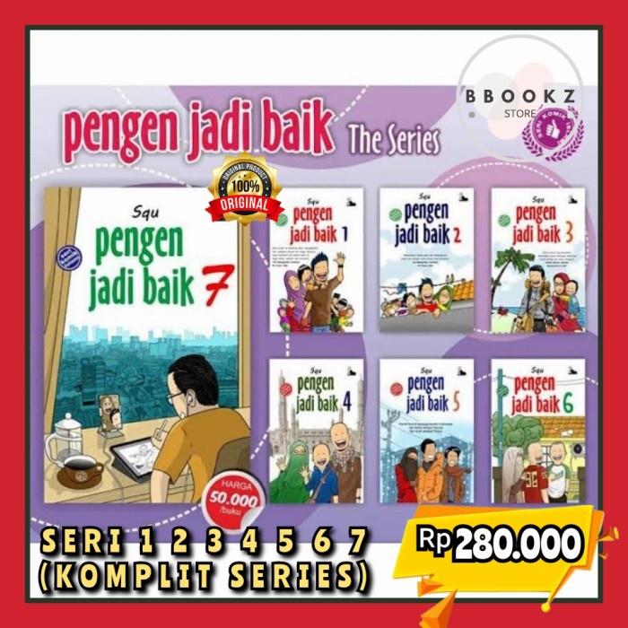 Jual Komik Pjb 1 2 3 4 5 6 7 Pengen Jadi Baik (Squ) Original Best ...