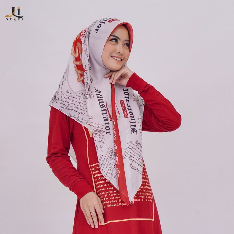 Jual LI SCARF KEMERDEKAAN SPESIAL SANTRI INDONESIA | Shopee Indonesia