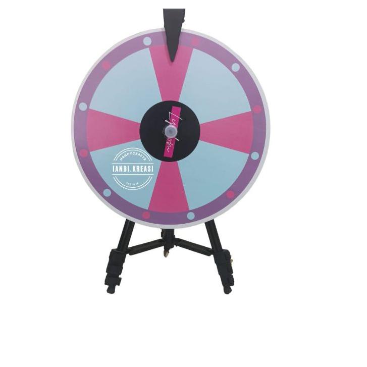Jual RODA PUTAR/RODA UNDIAN / wheel of fortune/lucky spin/Roulette/FREE ...