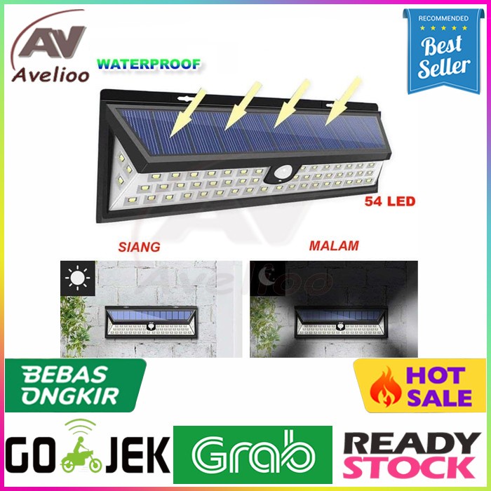 Jual LAMPU DINDING SOLAR TEMBOK TAMAN SOLAR TENAGA MATAHARI OUTDOOR LED ...
