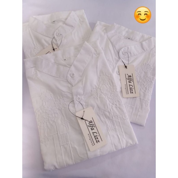 Jual KOKO BORDIL PUTIH ANAK ( SD-SMP ) | Shopee Indonesia