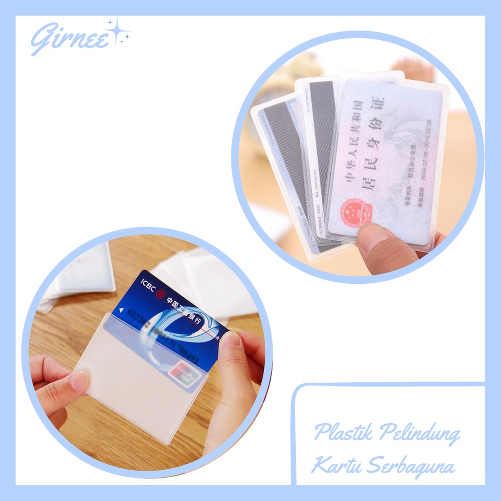 Jual Pelindung Kartu Serbaguna/Case Kartu KTP/ATM/SIM/Case KTP/Case SIM ...