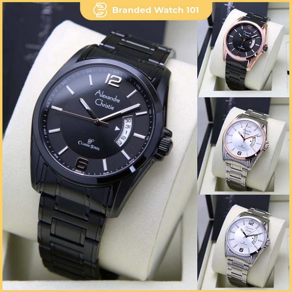 Jual ORIGINAL Jam Tangan Pria Alexandre Christie AC 8289 / AC8289 / 8289 / AC 8684 / AC8684 ...