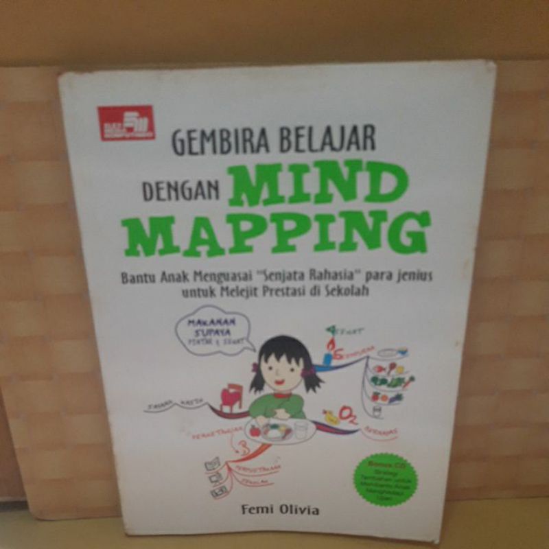 Jual Buku Gembira Belajar dengan MIND MAPPING - Femi Olivia | Shopee Indonesia