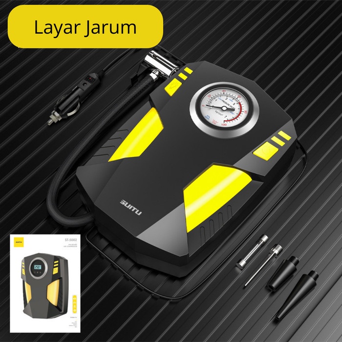 Jual Pompa Angin Pompa Ban Mobil Truk Motor Elektrik Cek Tekanan Angin ...
