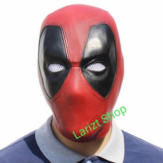 Jual TOPENG SERAM HALLOWEEN SUPERHERO DEADPOOL MOVIE LATEX LATEKS MASK ...