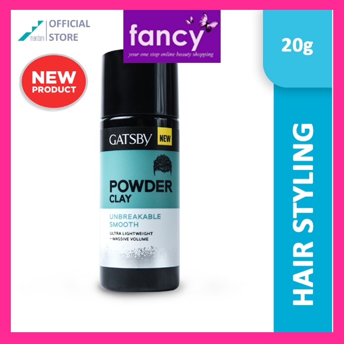 Jual Gatsby Powder Clay Unbreakable Smooth 20 gr Ultra Lightweight ...