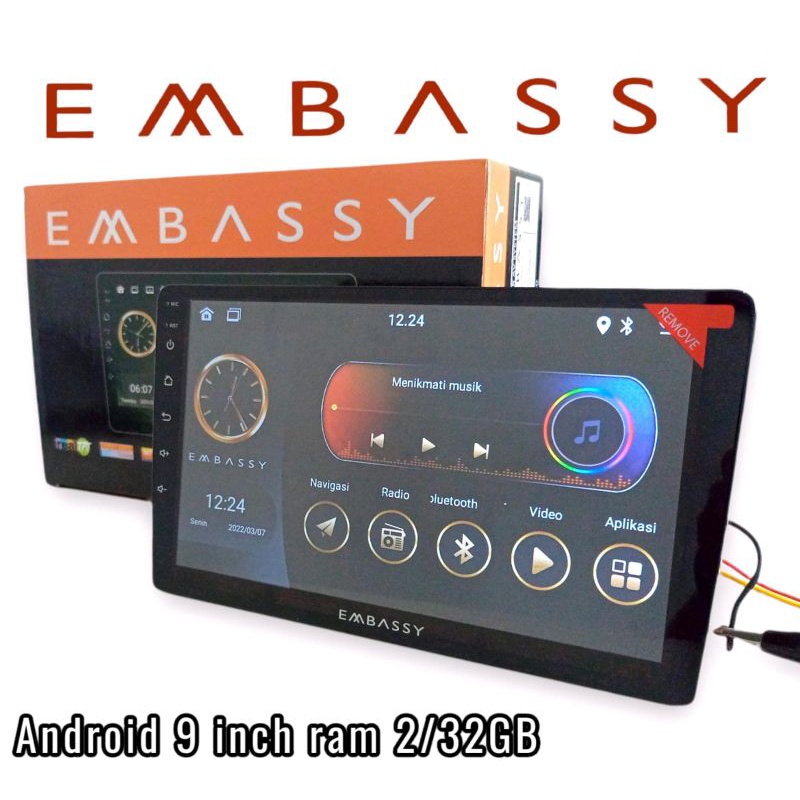 Jual head unit tv mobil Innova inova android 9inch ram 2/32 free kamera ...