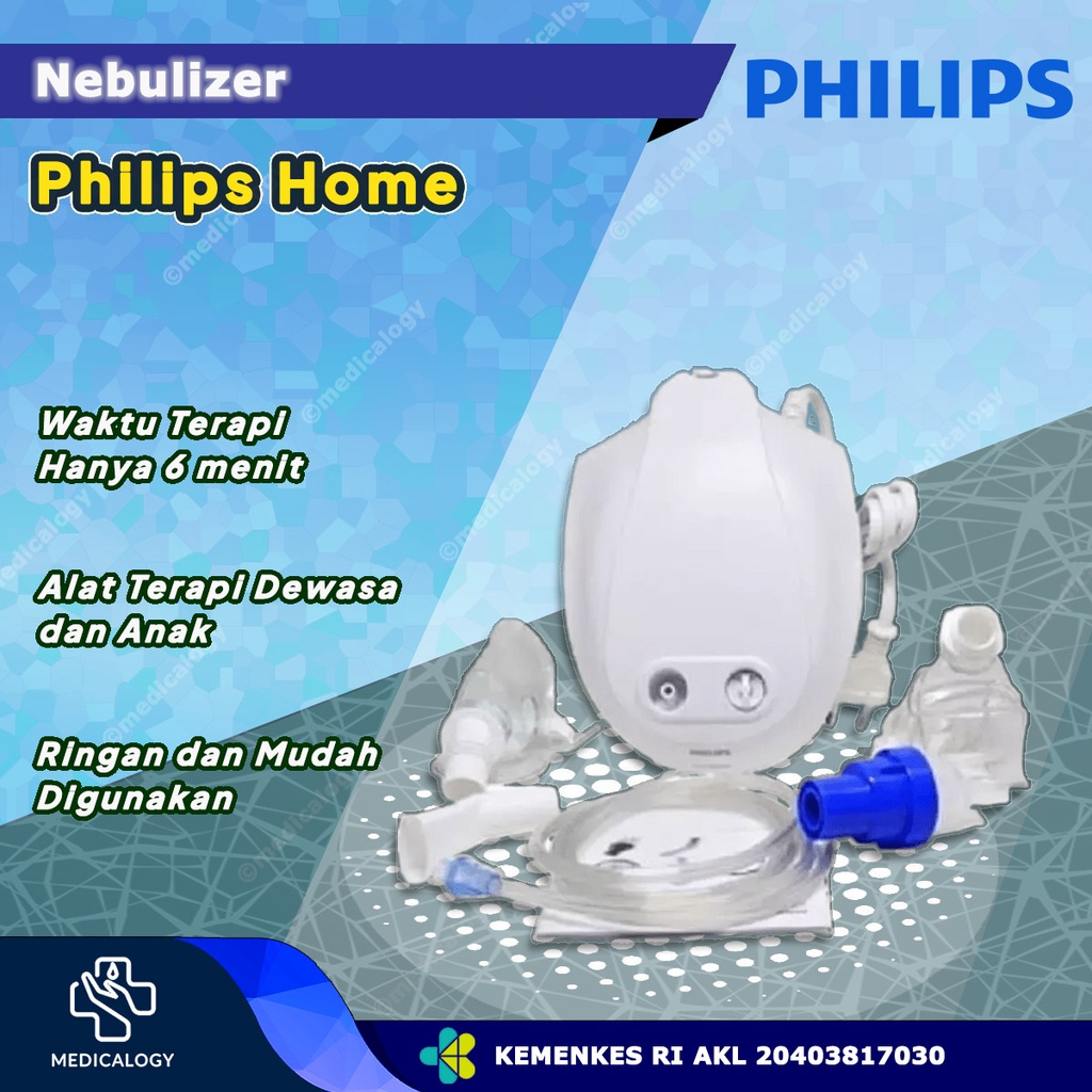 Jual Philips Home Nebulizer Alat Uap | Shopee Indonesia