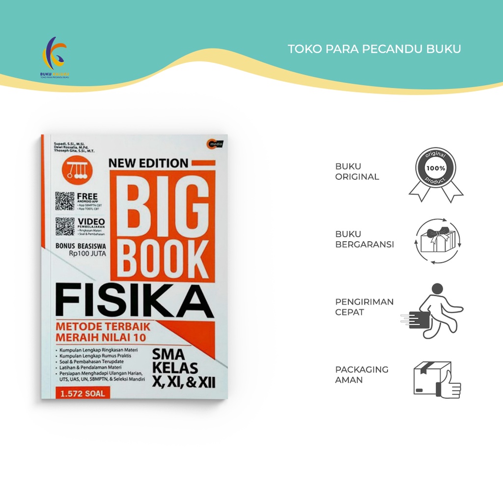 Jual [ PROMO ] BUKU NEW EDITION BIG BOOK FISIKA SMA KELAS X, XI & XII [ ORIGINAL ] | Shopee ...