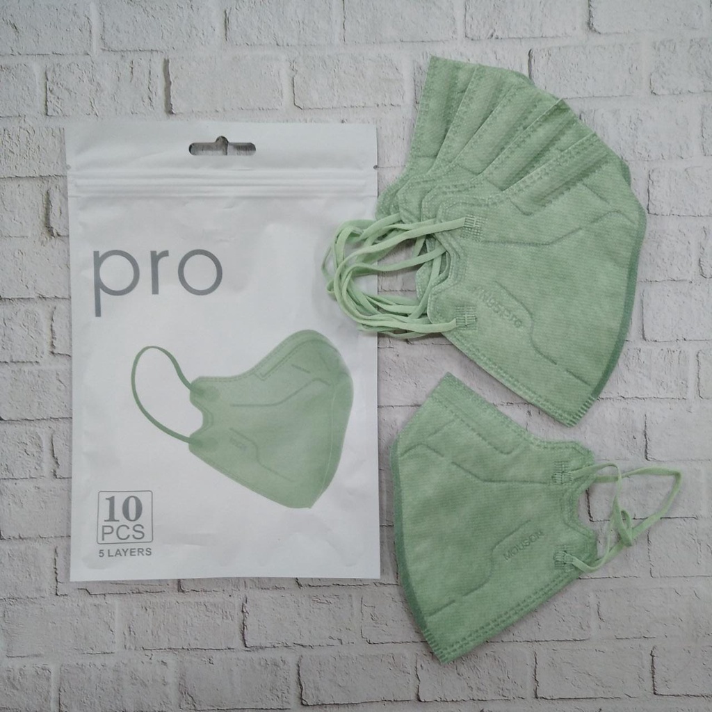 Jual Masker MOUSON PRO KN95 5D 5ply 5 ply isi 10 Pcs KN 95 Face Mask ...