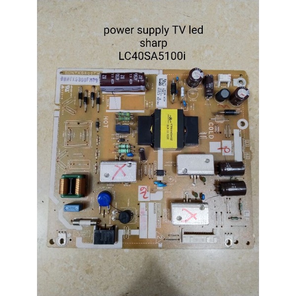 Jual MESIN TV REGULATOR - PSU - POWER SUPPLY TV LCD SHARP LC-40SA5100I ... Jual MESIN TV REGULATOR - PSU - POWER SUPPLY TV LCD SHARP LC-40SA5100I ...