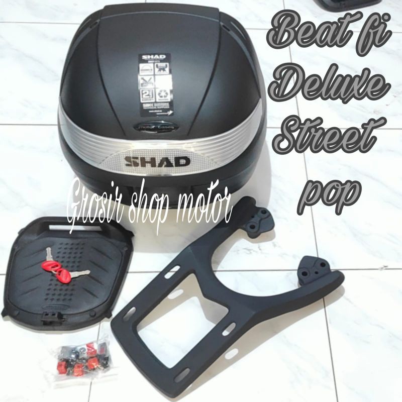 Jual PAKETAN BOX SHAD SH29 SH 29 PLUS BRACKET BREKET BOX BEAT FI NEW ...