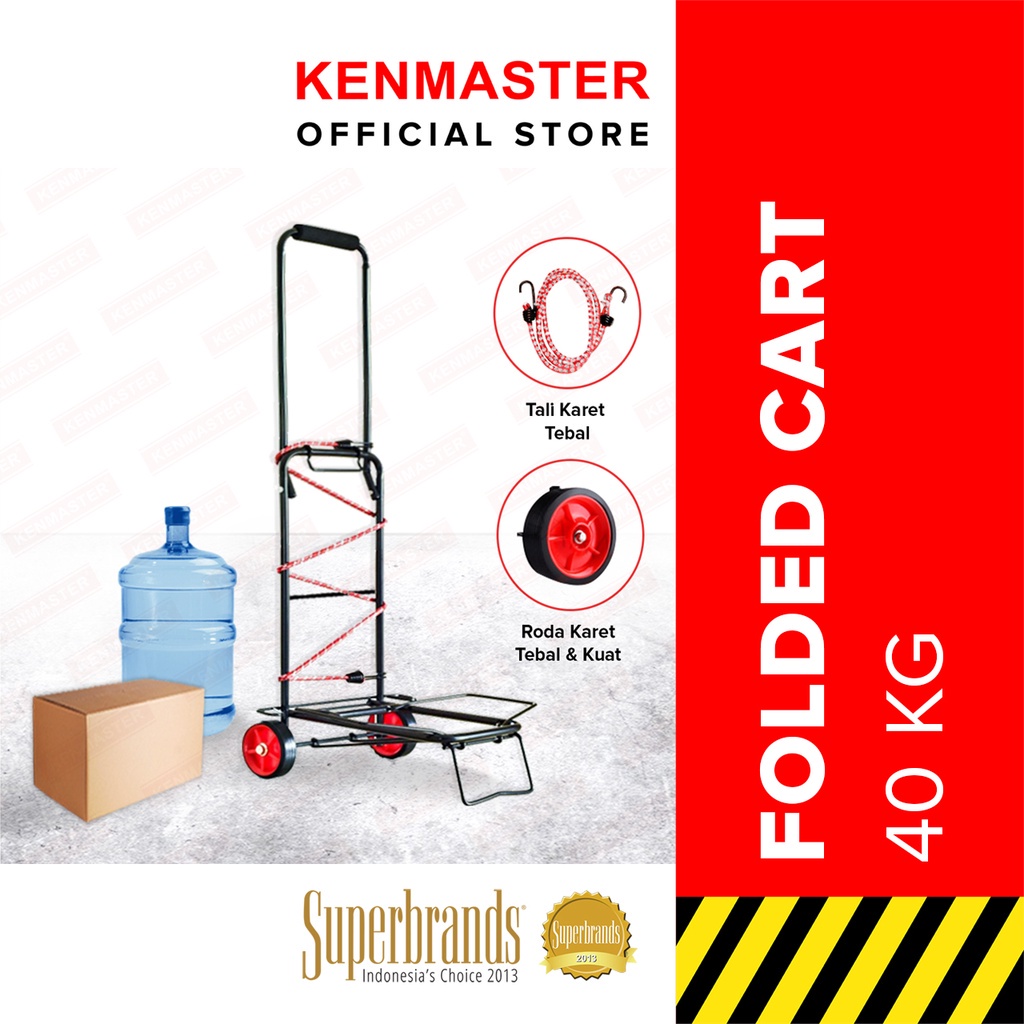 Jual Hand Trolley Kenmaster / Trolly Galon / Troli Roda | Shopee Indonesia