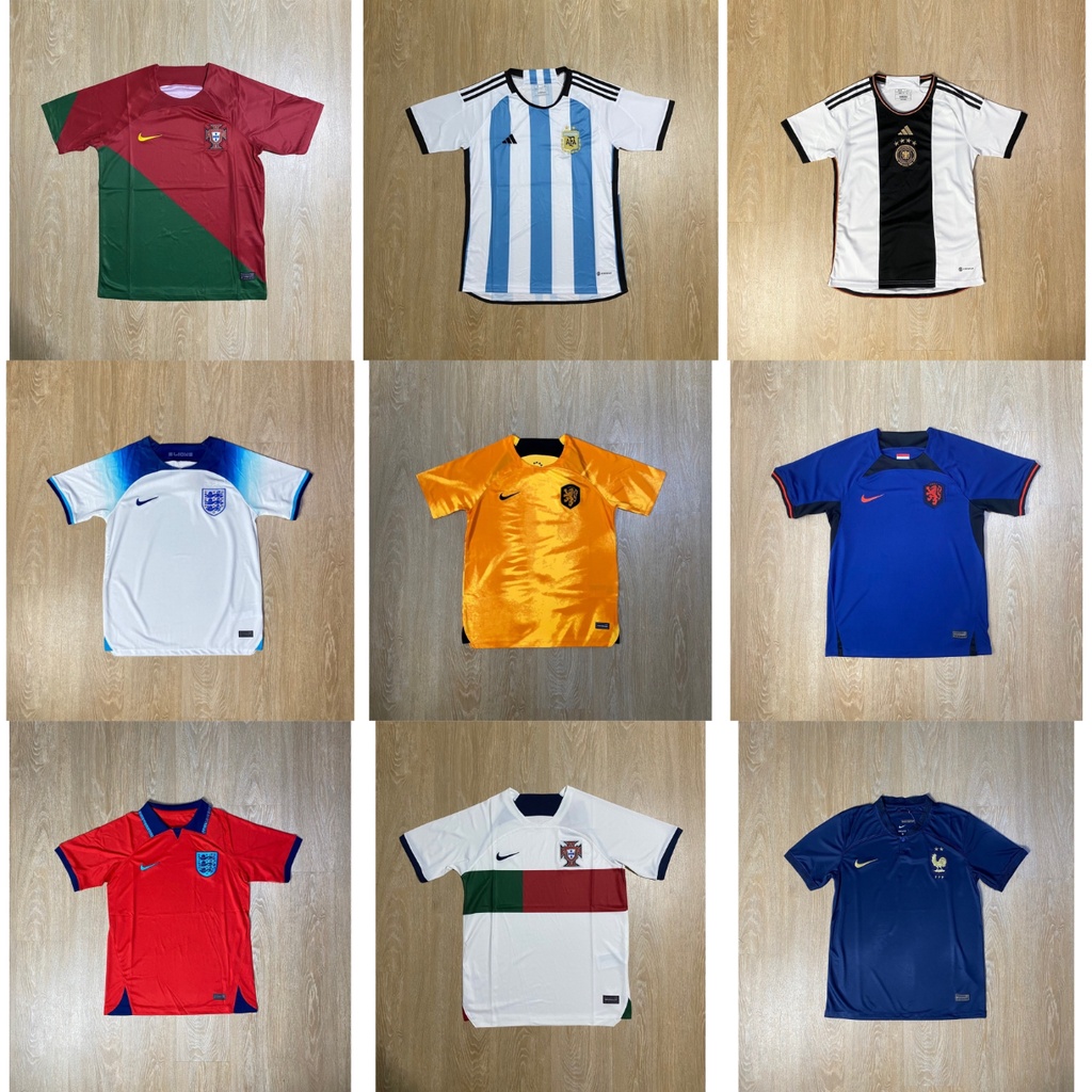 Jual JERSEY BAJU SEPAK BOLA NEGARA WORLD CUP PIALA DUNIA 2022 NEW GRADE ORI HIGH QUALITY ...