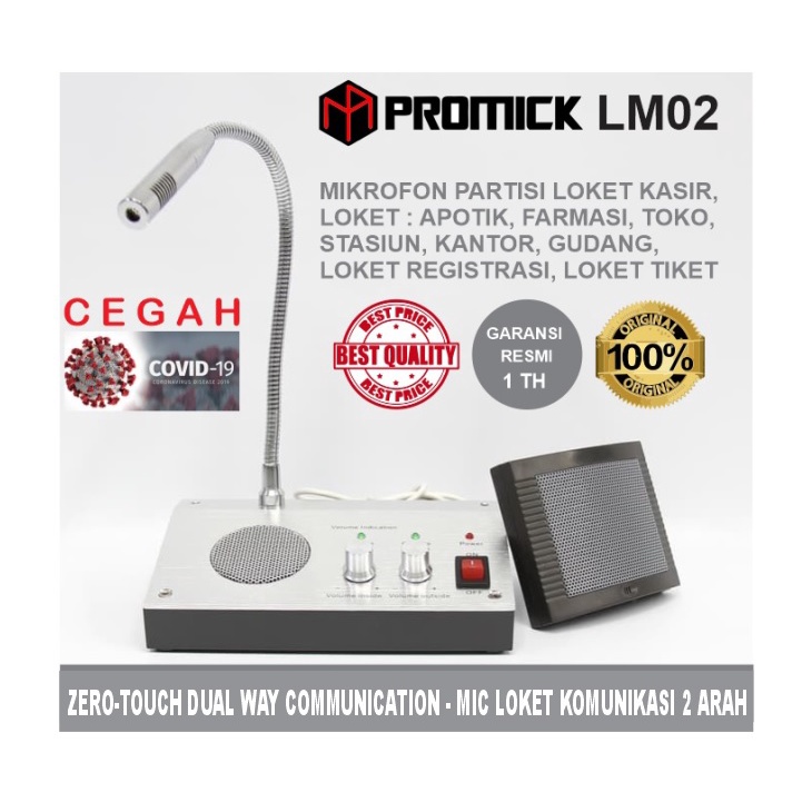 Jual MIC LOKET - MIC LOKET TIKET - MIC PARTISI 2 ARAH / MIC MEJA / MIC ...