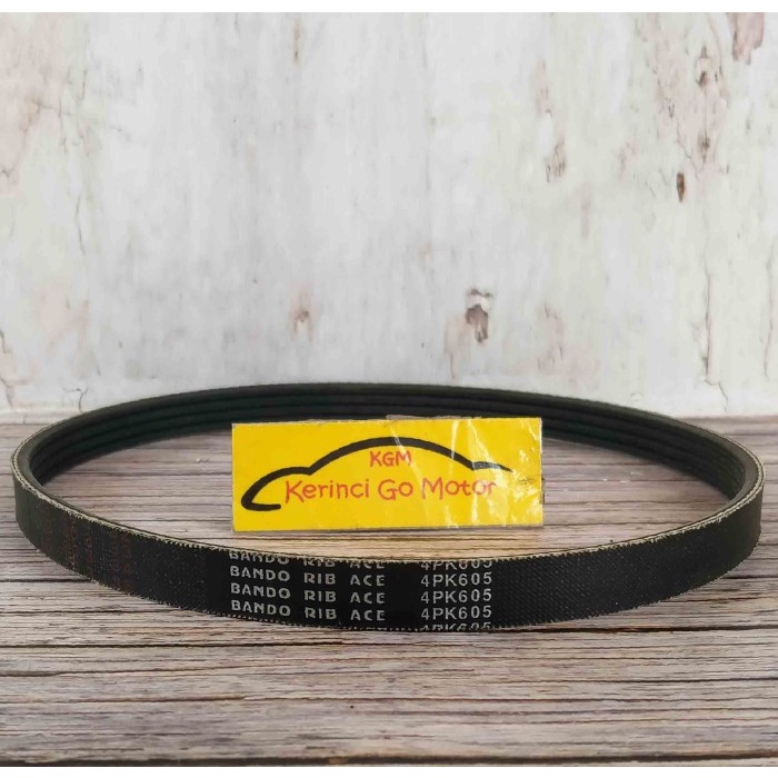 Jual Bando Van Belt 4PK 605 V Belt Fan Belt Alur 4PK-605 Tali Kipas Power Steering Accent Cakra ...
