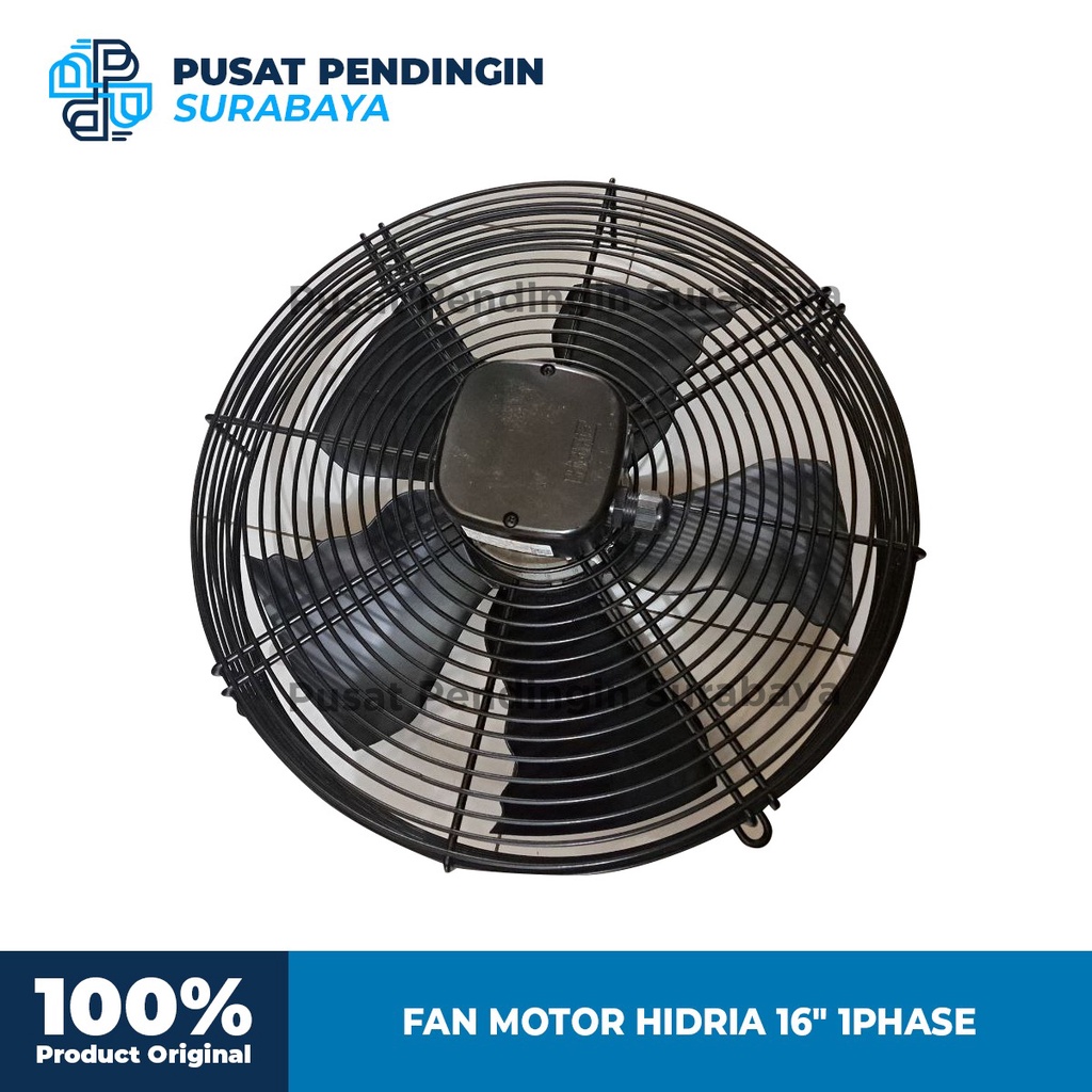 Jual FAN MOTOR HIDRIA 16" 1PHASE R11R-40LPS-4M-51 - FAN HIDRIA 16IN ...