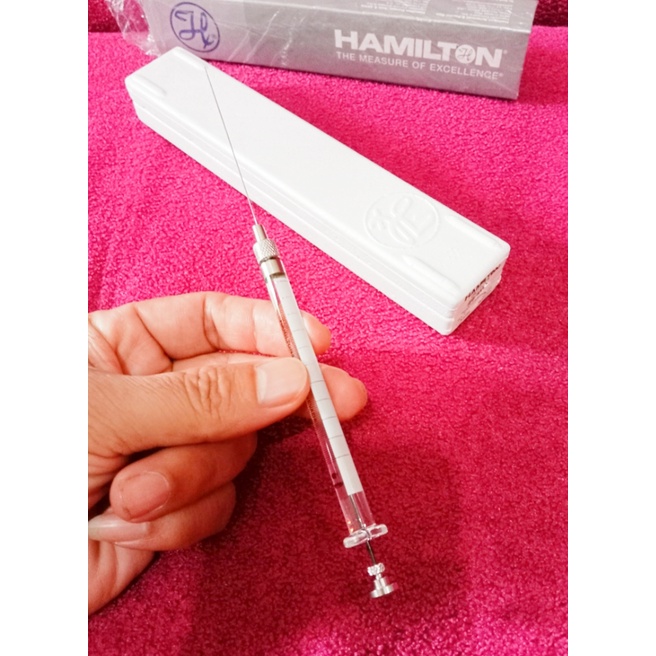 Jual Syringe Hamilton 50 uL Removable Needle point style 3 HAMILTON ...