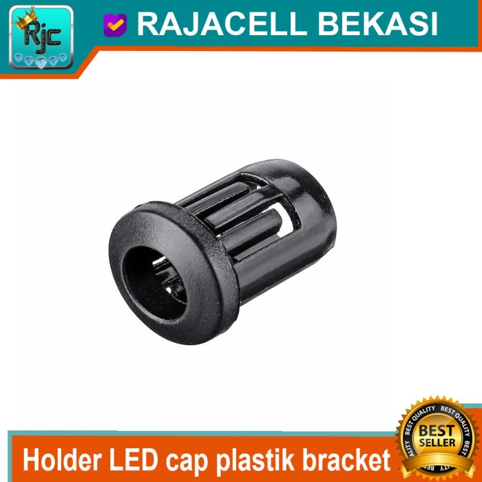 Jual Holder LED cap plastik bracket lampu Led 5mm 3mm | Shopee Indonesia