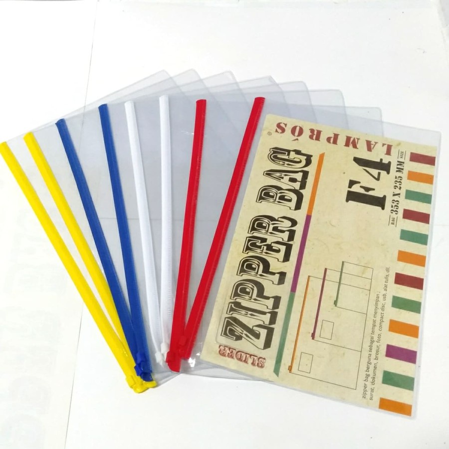 Jual Zipper File F4 / File Folder F4 | Shopee Indonesia