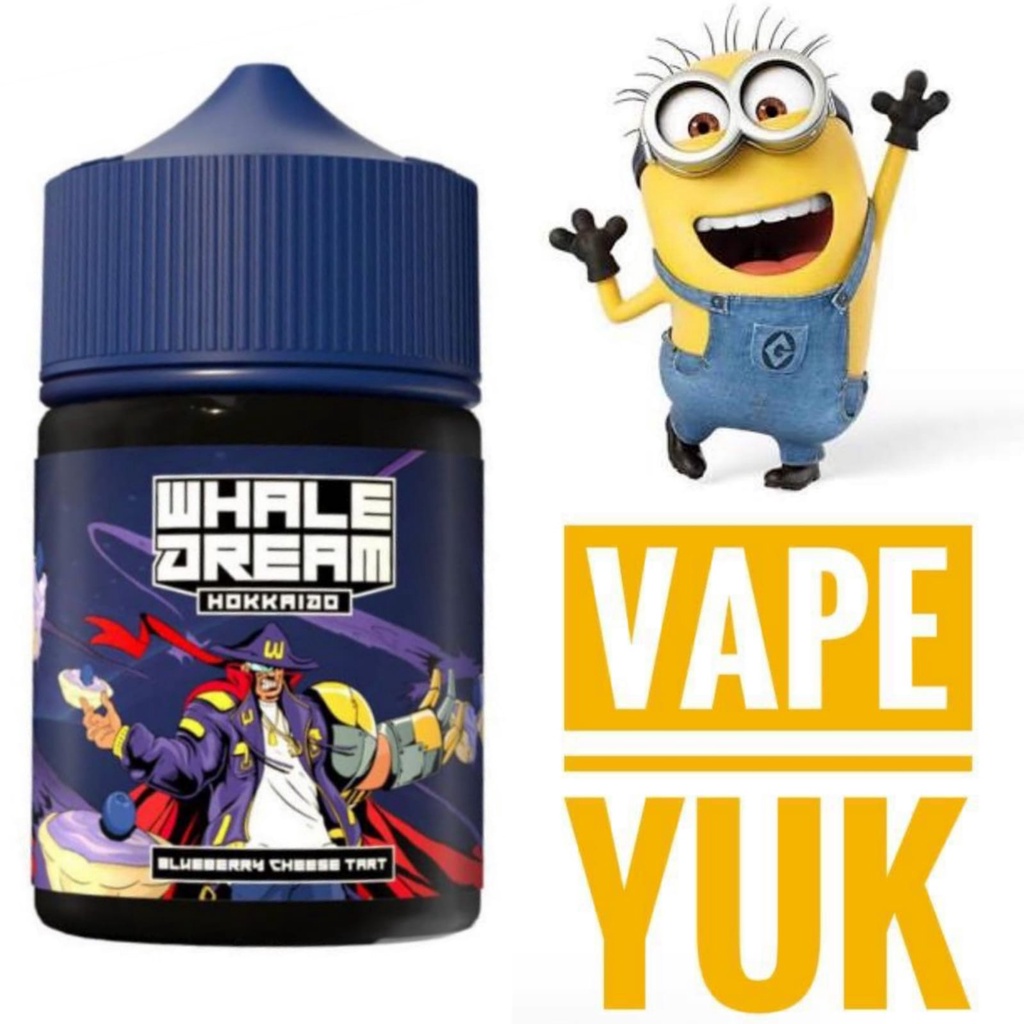 Jual Whale Dream Hokkaido V3 60ml Blueberry Cheese Tart Hokaido ...