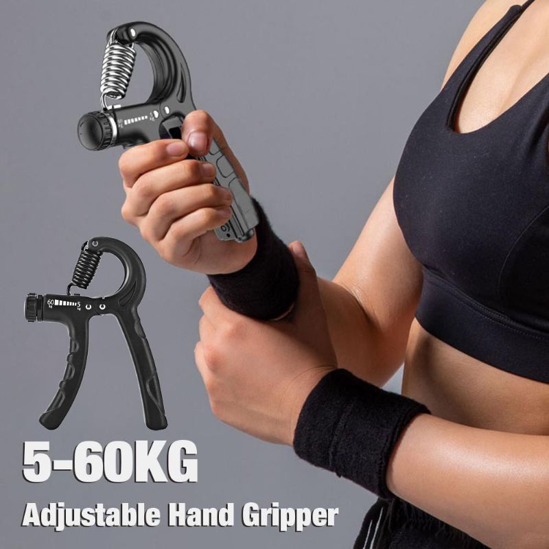 Jual Hand Grip Alat Latihan Olahraga Otot Tangan 5 - 60 Kg / Alat ...