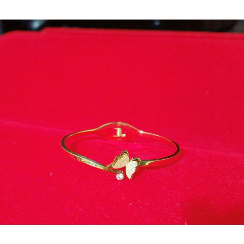 Jual gelang model kupu/gelang titanium asli | Shopee Indonesia