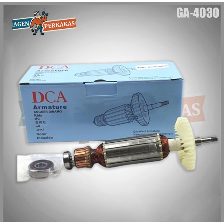 Jual Armature Makita GA 4030 / Angker DCA angle Grinder GA4030 gerinda ...