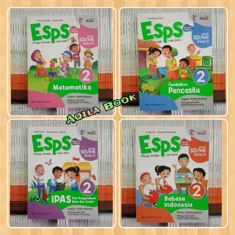 Jual ESPS kelas 2 SD kurikulum Merdeka. ESPS matematika, ESPS IPAS, ESPS Pancasila & ESPS bahasa ...