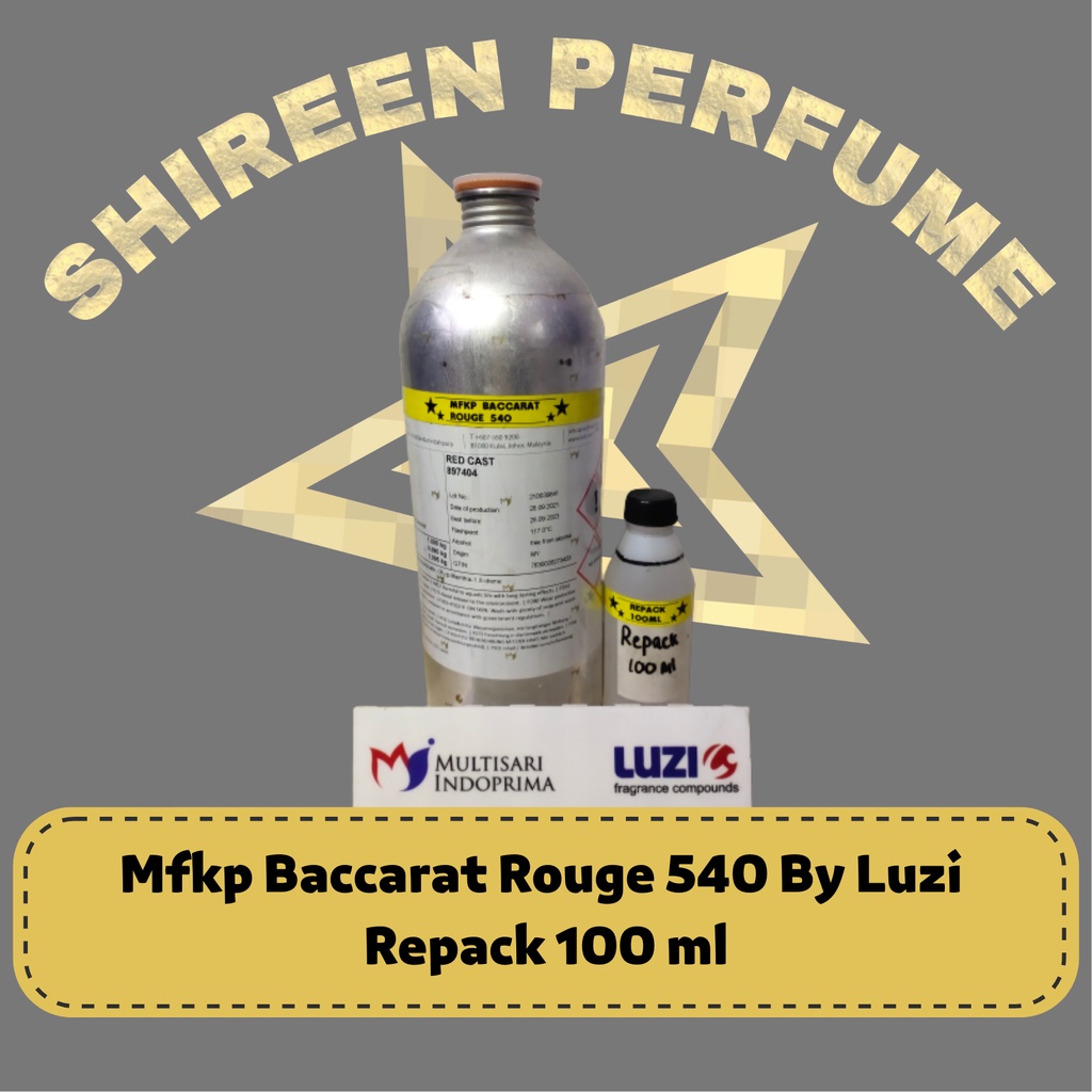 Jual BIBIT PARFUM RED CAST by LUZI INSPIRED by BACCARAT 100 ML | Shopee ...